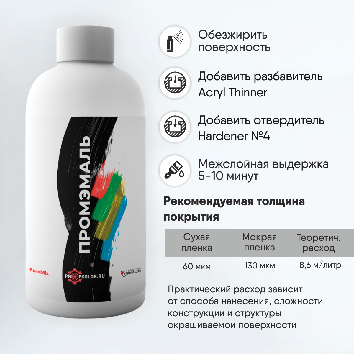 Код по каталогу RAL8001. 2К Индосингл ПУ-Т 50. Наименование краски ...